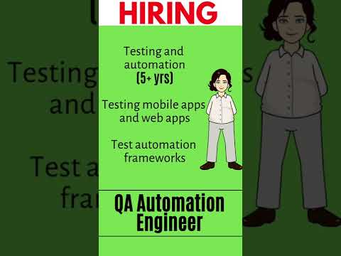 Hiring QA Automation Engineer skilled in Automation Testing and Software testing | QA Jobs