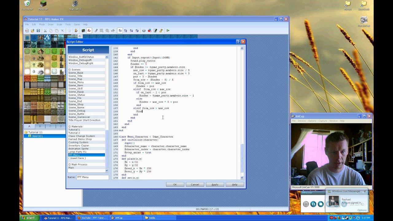 Ruby Tutorial 12 - Part 2 - Tactics Menu Cursor