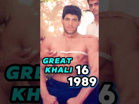 GREAT KHALI Age Transformation (1972-2025) #khali life journey evolution #wwe #wweraw #throwback hof