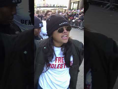 Arrests Made in Macy's Thanksgiving Day Parade Pro-Palestine Flash Protest November 23 2023