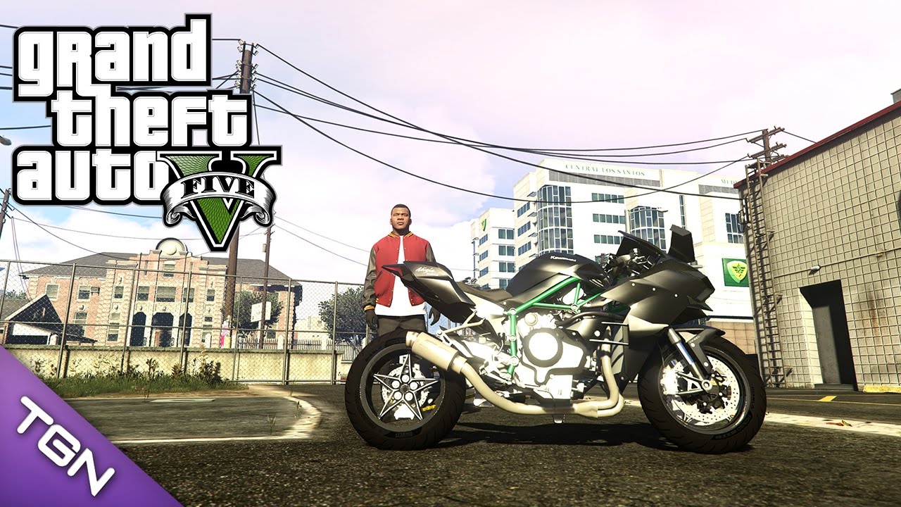 Kawasaki Ninja H2 & H2R 1.1 - GTA 5