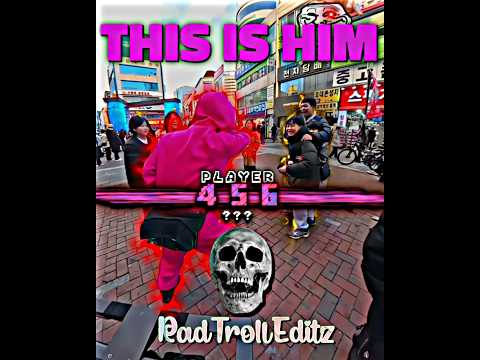 Is this Player 456…☠️😳 | Squid Game Edit | #squidgame #edit #4k #fypシ゚ #shorts