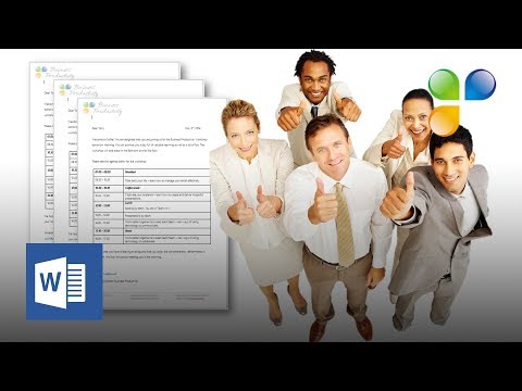How to use Mail Merge to Personalize letters in Word 2013?