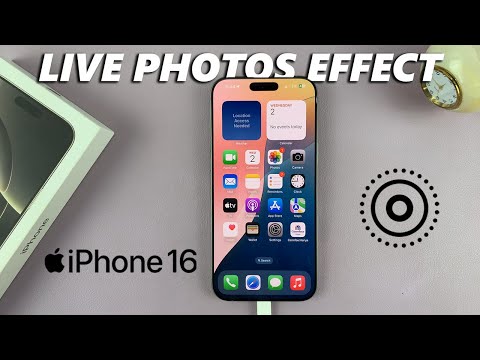 How To Remove Live Photo Effect On iPhone 16 / 16 Pro