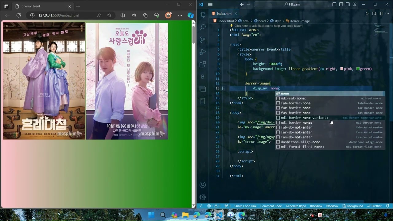 Handle Image Errors like a Pro with JavaScript's onerror Event 🚀
