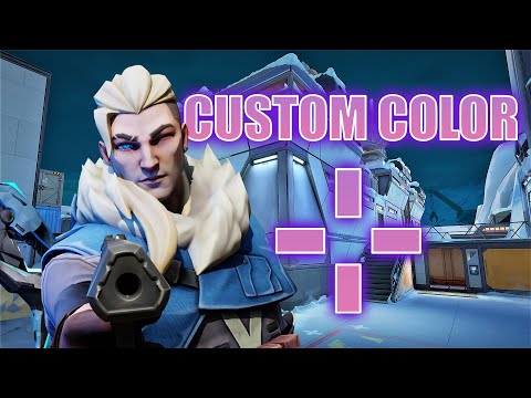 CUSTOM VALORANT CROSSHAIR COLOR | 100% WORKING