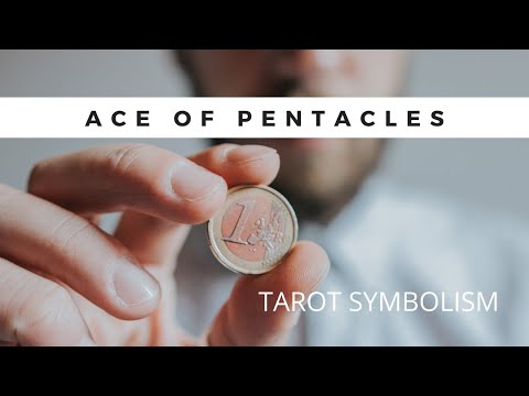 Ace of Pentacles Meaning Tarot Mood Board