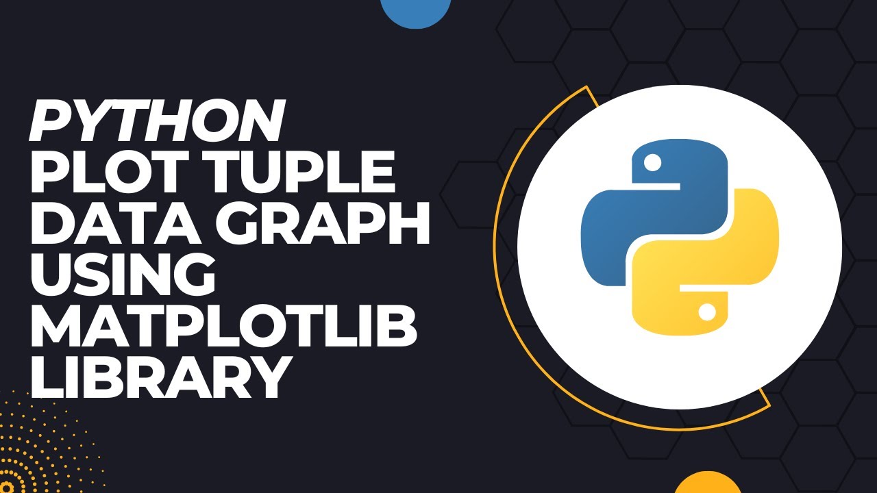 How to plot graph data from tuple using matplotlib library in python idle.