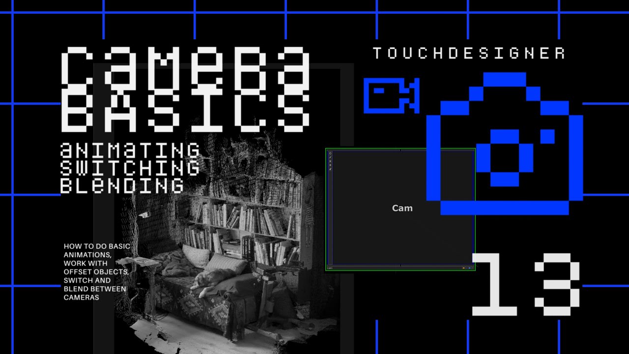 TouchDesigner | Basic Camera Animation and Control Tutorial