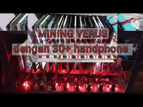 Mining Verus dengan 30+ HP android. Dapat berapa Hashrate? #verus #miningdiandroid