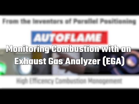 Monitoring Combustion with an Exhaust Gas Analyzer (EGA) - Autoflame Total Boiler Room Controls