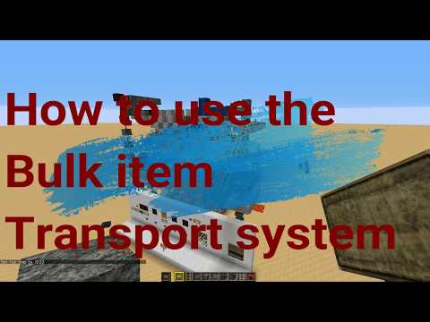 Bulk item transportation system the link for download is on my youtube ...