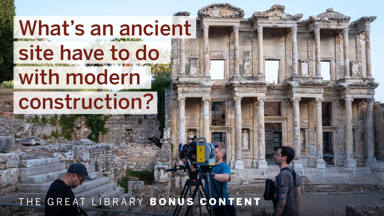 Impressive engineering at the ancient Library of Celsus