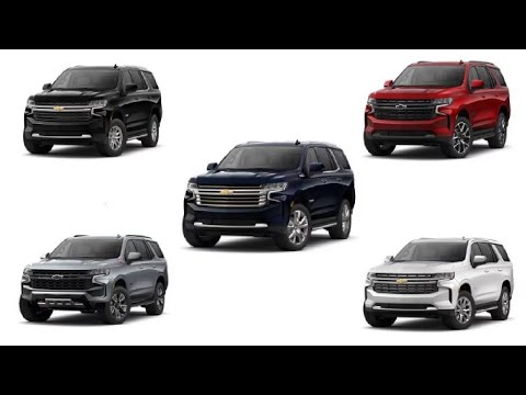 2023 Chevrolet Tahoe: Different trims, Options, Color, Wheels, ETC...