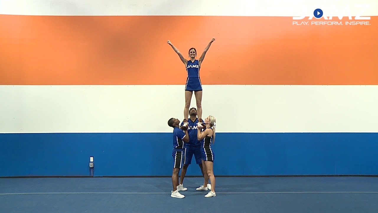 YCADA Cheer - Glossary - Straight Cradle (old)