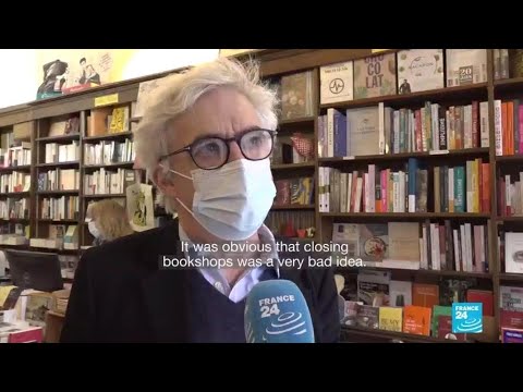 Locked-down French bookshops reopen in time for Goncourt Prize boost