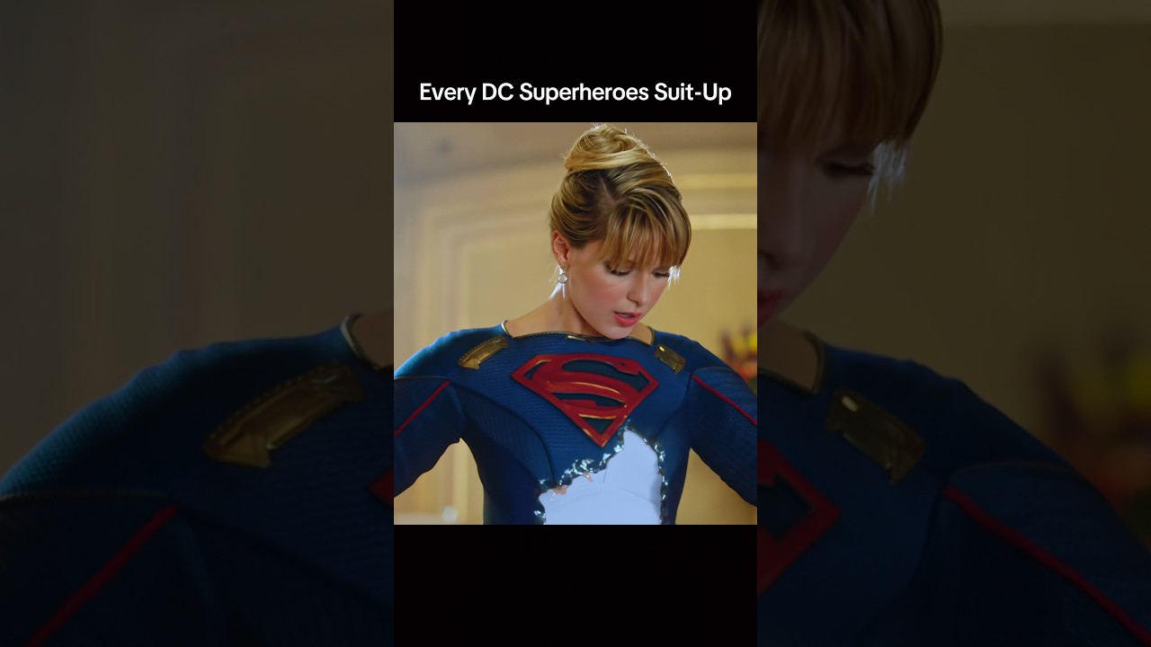 Every DC Superheroes Suit-Up ☠️ #shorts