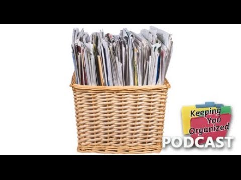 Sunday Basket Organizing Part 1 - Keeping You Organized 206