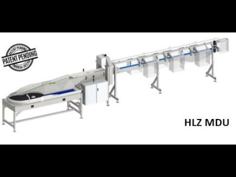 HLZ MDU - High speed counting and sorting system with barcode recognition