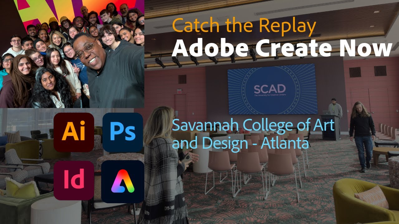 🎨 Create Now Presentation Replay | Savannah College of Art and Design ✨