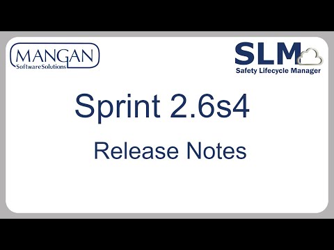 Sprint 2.6s4 Release Notes