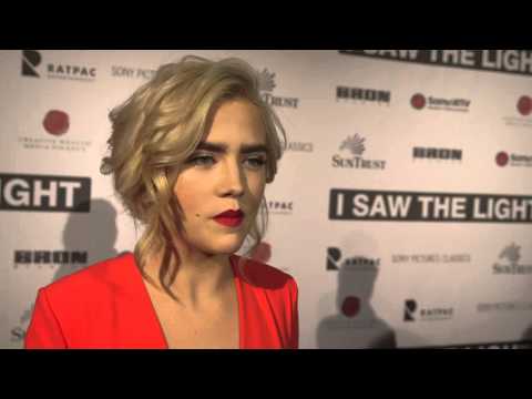 I Saw The Light: Maddie Hasson "Billy Jean" Red Carpet Movie Premiere Interview | ScreenSlam