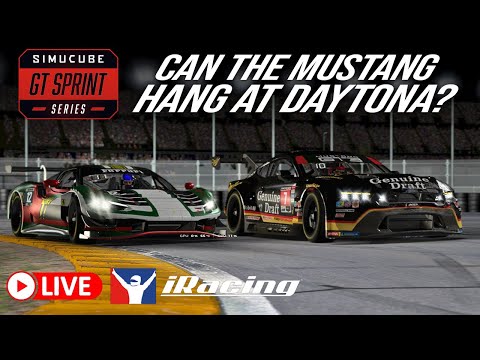 iRacing Live - Big Mustang Energy - Simucube Sprint Series at Daytona!