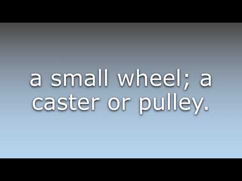 What does Truckle mean?