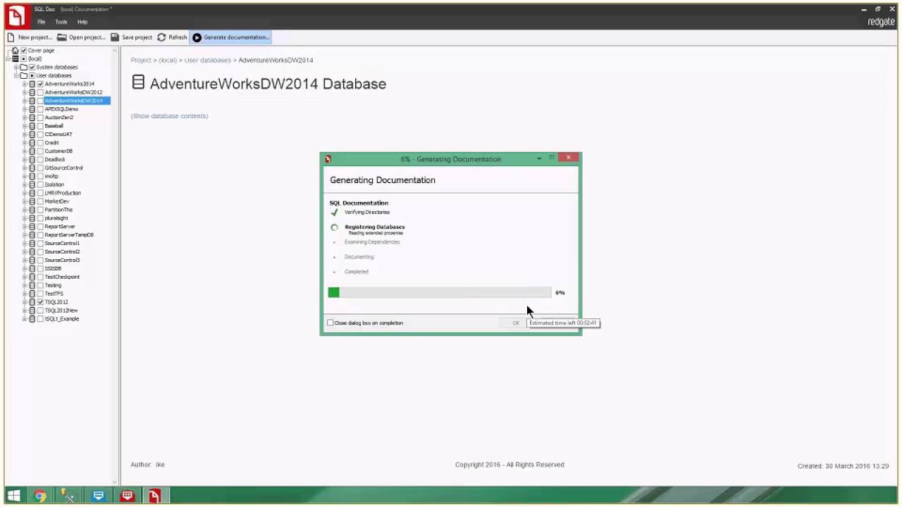 Part 3 - SQL Doc - Redgate SQL Toolbelt Essentials