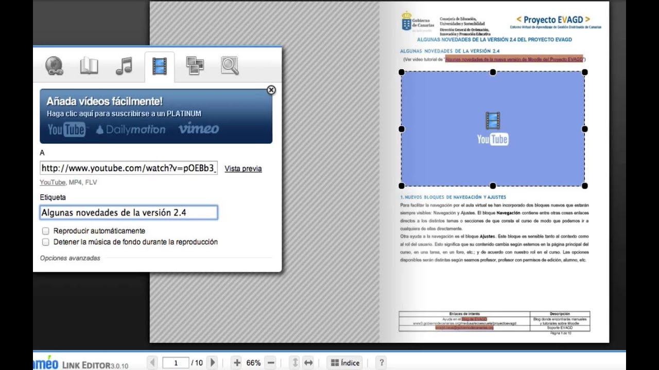 Crear un libro multimedia con Calameo