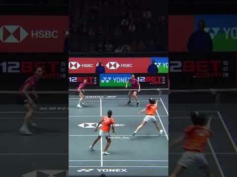 Brilliant rally🏸🔥😱what a rally 😱🔥#badminton#bwf#spainmasters2023#shortsfeed#rally#bwfworldtour#yonex
