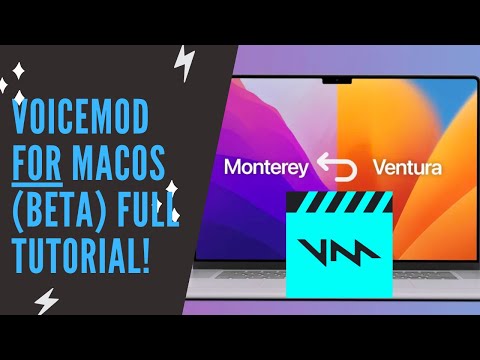Voicemod FOR MacOS (beta) RELEASED! Full Tutorial - Set-up, First Look, OBS, & Discord