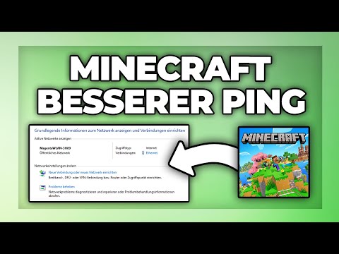 Minecraft Internet Probleme beheben - hoher Ping und laggt | Verbindungsprobleme