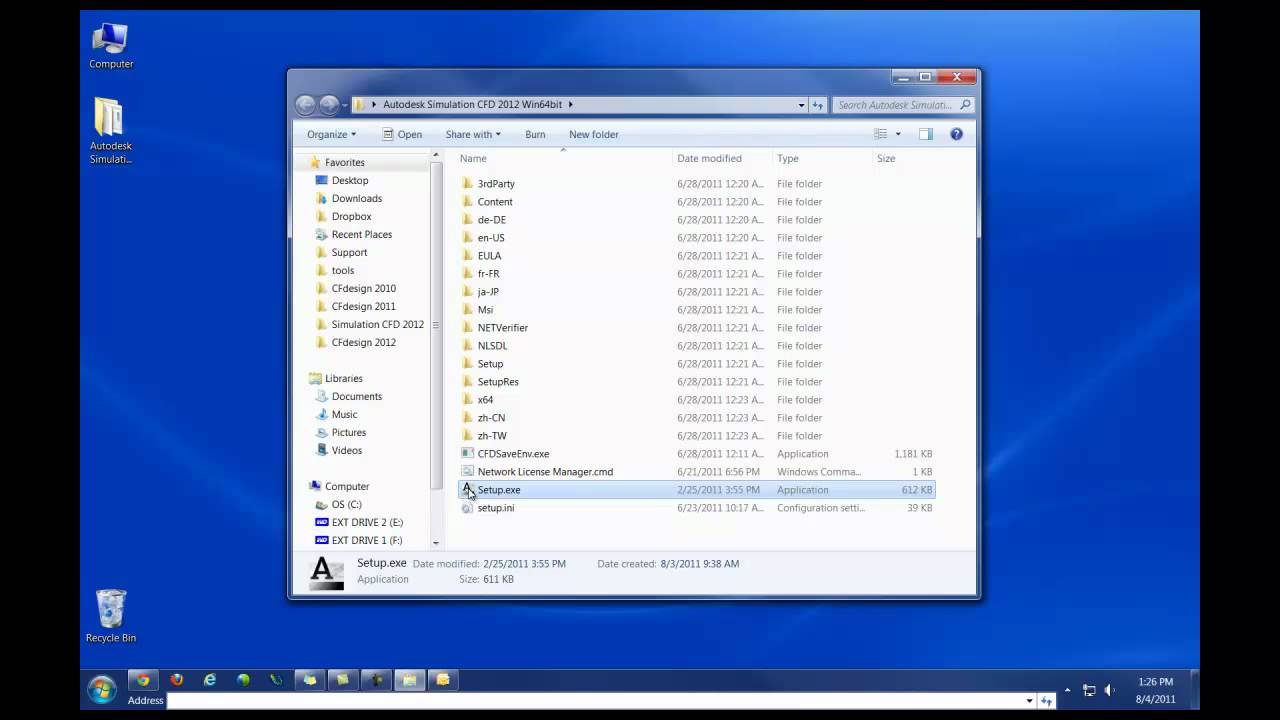 Autodesk Simulation CFD 2012 Installation Guide
