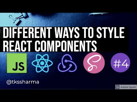 Learn React Webinar Different ways to style React Components 04 - Mind Luster