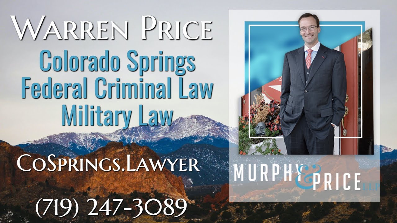 Colorado Springs Criminal Defense Attorney Speaks On Rights In Federal ...
