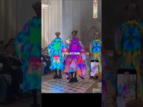 Clothes like a screen: Anrealage is changing fashion forever! #FutureOfFashion #Anrealage #FW25 #led
