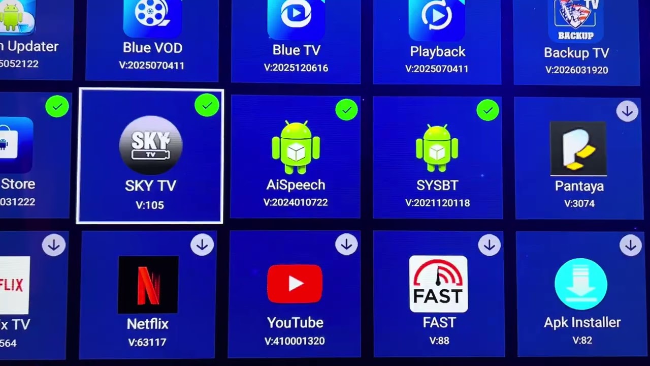 Superbox S6 prime app SKY TV is back!