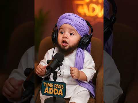 "Time Pass Adda Presents: Baby Ki Baatein, Duniya Ke Liye!" #babypodcast #funny #cutecomedy