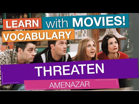 English vocabulary: 'THREATEN'