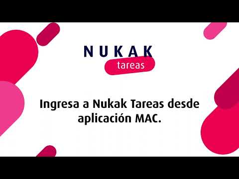 Acceder a Nukak tareas Aplicación mac
