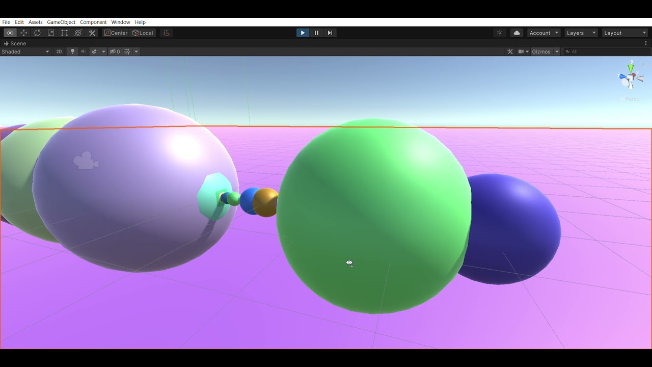 3D sound Visualizer  With unity