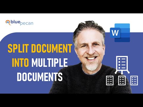 How to Split a Word Document into Multiple Documents
