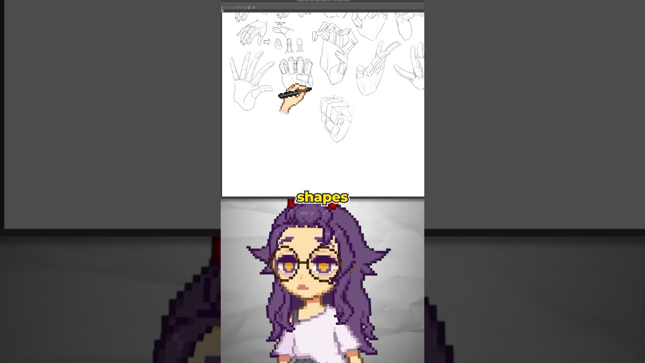 Using references to help you draw hands