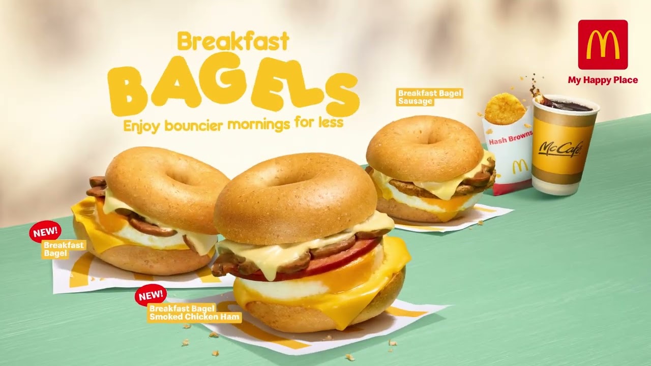 Our Breakfast Bagels are back!