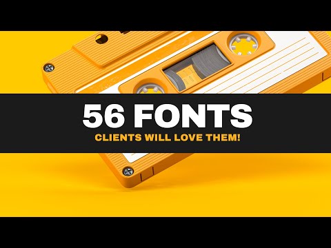 56 FREE Must Have Fonts! (Download Now) 🔥