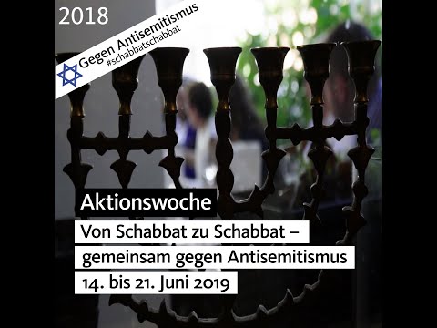 Von Schabbat zu Schabbat – gemeinsam gegen Antisemitismus!