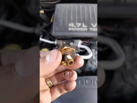 bad oil pressure sensor Jeep Grand Cherokee WJ