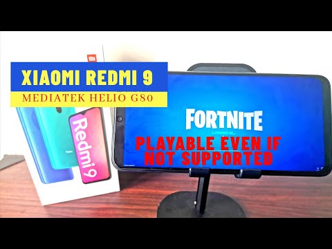 XIAOMI REDMI 9 FORTNITE TEST GAMEPLAY FOR NOT SUPPORTED DEVICE DOWNLOADED WITHOUT EPIC LAUNCHER GAME
