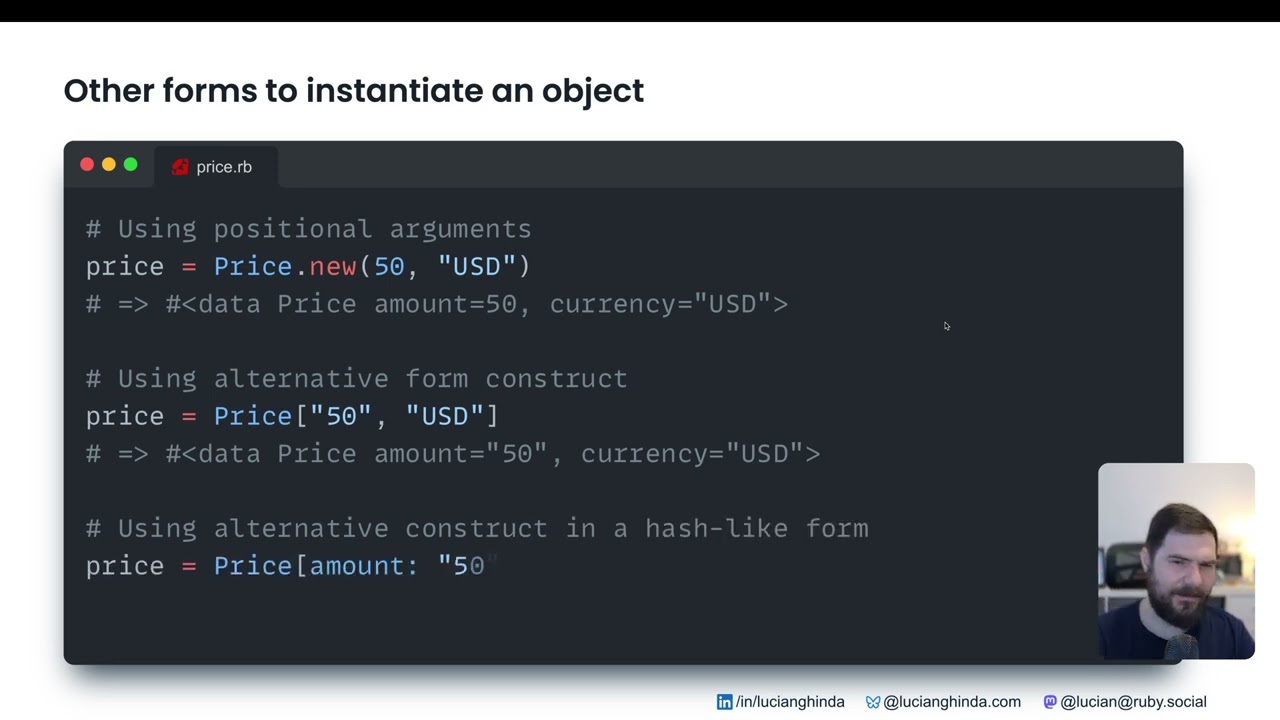 How to create value objects in Ruby - the idiomatic way